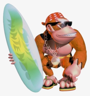Funky Kong Artwork - Funky Kong - Free Transparent PNG Download - PNGkey