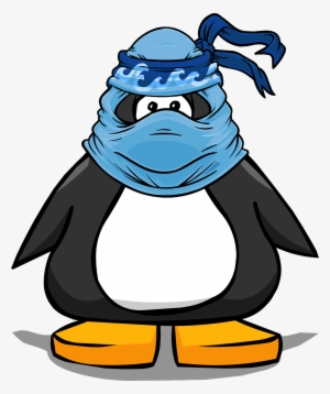 Mask & Bandana Pc - Club Penguin Penguin - Free Transparent PNG ...