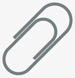 Paperclip Symbolising An Attachment - Paper Clip - Free Transparent PNG ...
