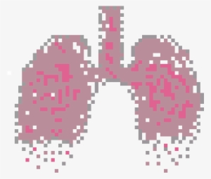 Lungs - Pixel Art - Free Transparent PNG Download - PNGkey