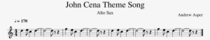 John Cena Theme Song Sheet Music Composed By Andrew - Business - Free ...