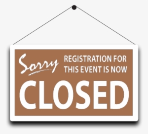 Registration Closed Banner - Registration Closed Png - Free Transparent ...