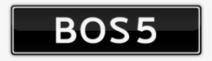 Boss Number Plate Png - Free Transparent PNG Download - PNGkey