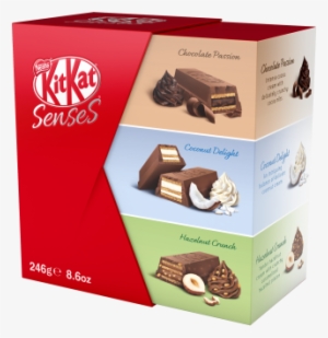 Nestlé Kitkat Senses - Kit Kat Senses Box - Free Transparent PNG ...