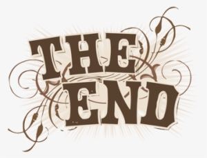 The End - - Calligraphy - Free Transparent PNG Download - PNGkey