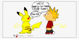 Calvin Peeing Png - Free Transparent PNG Download - PNGkey