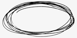 Scribble Circle Png - Oval Drawing Png - Free Transparent PNG Download ...