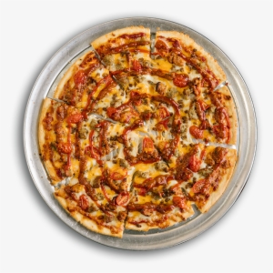 The Volcano Pizza - Barbecue Chicken Tender Pizza - Free Transparent ...