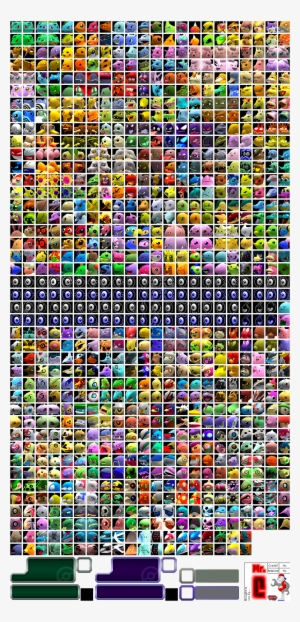 Click For Full Sized Image Pokémon Icons - Visual Arts - Free ...