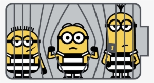 Minion In Prison - Free Transparent PNG Download - PNGkey