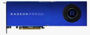 Radeon Pro Duo Professional Graphics Card - Free Transparent PNG ...