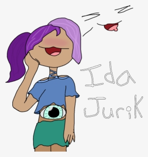 Ida Jurik- Inkling For Halloween - Cartoon - Free Transparent PNG ...