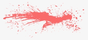 Blood On A Transparent Background - Splatter Long - Free Transparent ...