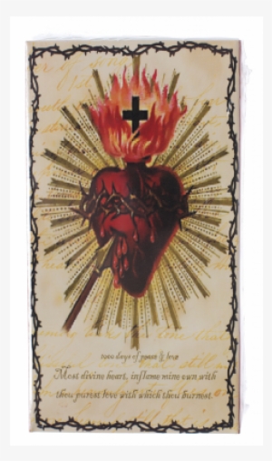 Sacred Heart Transparent - Sacred Heart Jesus Png - Free Transparent ...