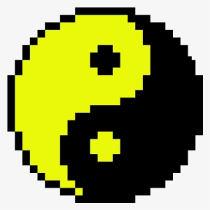 Yin Yang Pixel Art - Free Transparent PNG Download - PNGkey