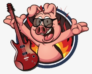 Original Rock N Ribs Logo - Pork Ribs Logo - Free Transparent PNG ...