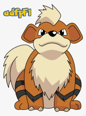 Pokemon Vector Growlithe - Pokemon: Season 16 - Bw Adventures In Unova ...
