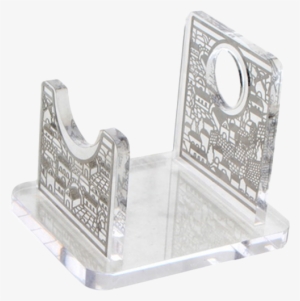 Ancient City Of Jerusalem Shofar Display Stand - Perspex Stand For ...