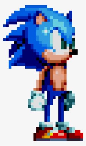 Pixel Art - Sonic The Hedgehog Pixel - Free Transparent PNG Download ...