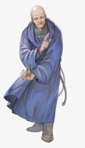 Wrys Kindly Priest Face - Wrys Fire Emblem Heroes - Free Transparent ...