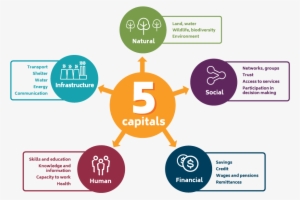 5 Capitals Infographic Copy - Five Capitals - Free Transparent PNG ...