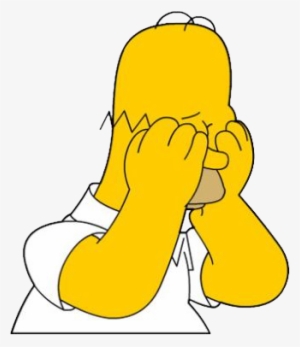 Sadhomer44owt ] - Sad Homer Simpson Png - Free Transparent PNG Download ...