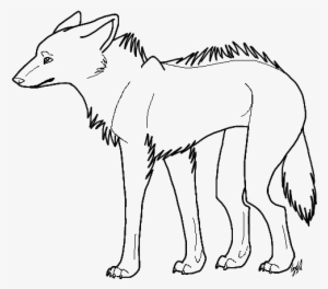 Drawn Hyena Simple - Pencil - Free Transparent PNG Download - PNGkey