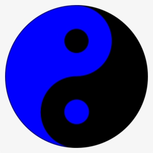 How To Set Use Blue Ying Yang Svg Vector - Free Transparent PNG ...