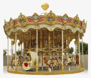 Ancient 2 Level Carousel - Carousel Png - Free Transparent PNG Download ...