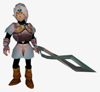 518px-fierce Deity Link 3d - Double Helix Sword Zelda - Free ...