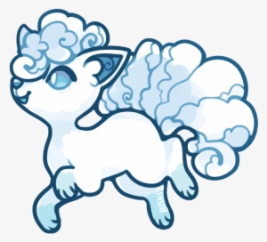 Fave Ice Type Alolan Vulpix - Winter Coat T-shirt - Free Transparent ...