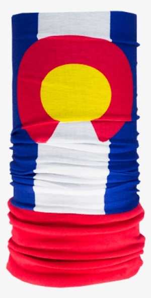 Colorado State Flag Winter Fleece Face Mask - Circle - Free Transparent ...