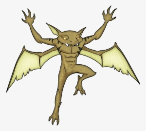 Gremlin Batspawn Art By Raynaldo Perez - Cartoon - Free Transparent PNG ...
