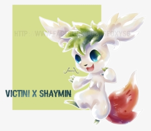 Shamin X Victini By Seoxys6 On Deviantart - Victini And Shaymin Fusion ...