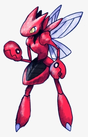[pkmn] Scizor - Cartoon - Free Transparent PNG Download - PNGkey