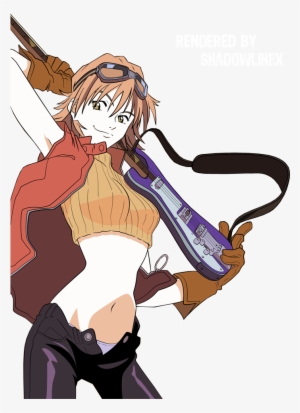 Haruko Haruhara-flcl - Haruko Haruhara Render - Free Transparent PNG ...