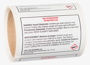 Co2 Blank Label, Sds Format - Circle - Free Transparent PNG Download ...