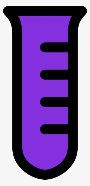 Original Png Clip Art File Test Tube -violet Svg Images - Free ...