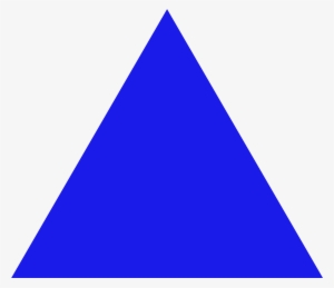 Open - Triangle Color Blue - Free Transparent PNG Download - PNGkey