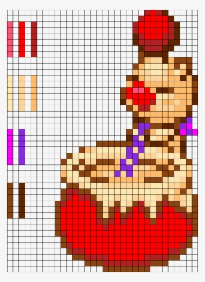 Moogle Perler Bead Pattern / Bead Sprite - Leeuwarden - Free ...