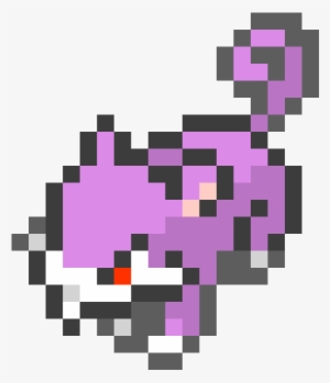 Rattata - Rattata Pixel Art - Free Transparent PNG Download - PNGkey