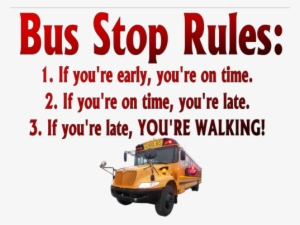 "bus Stop Rules" School Bus Driver Shirt - Bus Driver Rules - Free ...