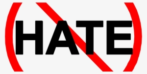 The Marketing Of Hate And The 1st Amendment - No Hate Speech Sign ...