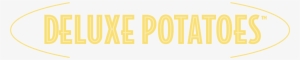 Deluxe Potatoes Logo Png Transparent - Tan - Free Transparent PNG ...