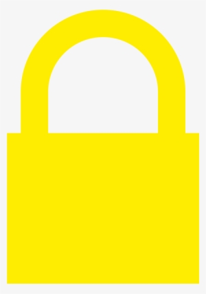 File - Yellow Padlock - Svg - Yellow Lock - Free Transparent PNG ...