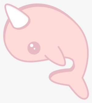 Kawaii Transparent Narwhal - Cute Kawaii Narwhal - Free Transparent PNG ...