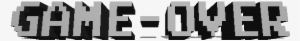 Game Over - Game Over En Png - Free Transparent PNG Download - PNGkey