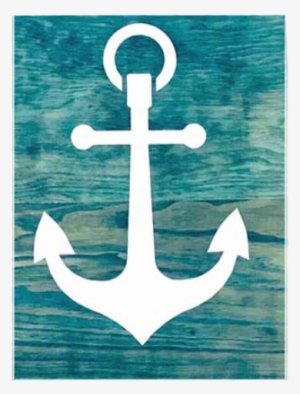 Cuadro Ancla Sobre Madera Iy014 - Cuadro Pájaros - Free Transparent PNG ...