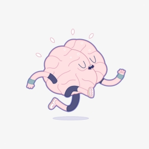 This Is Your Brain On Run - Brain Running - Free Transparent PNG ...