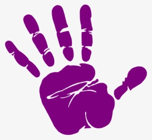 Manos De Color Morado - Free Transparent PNG Download - PNGkey